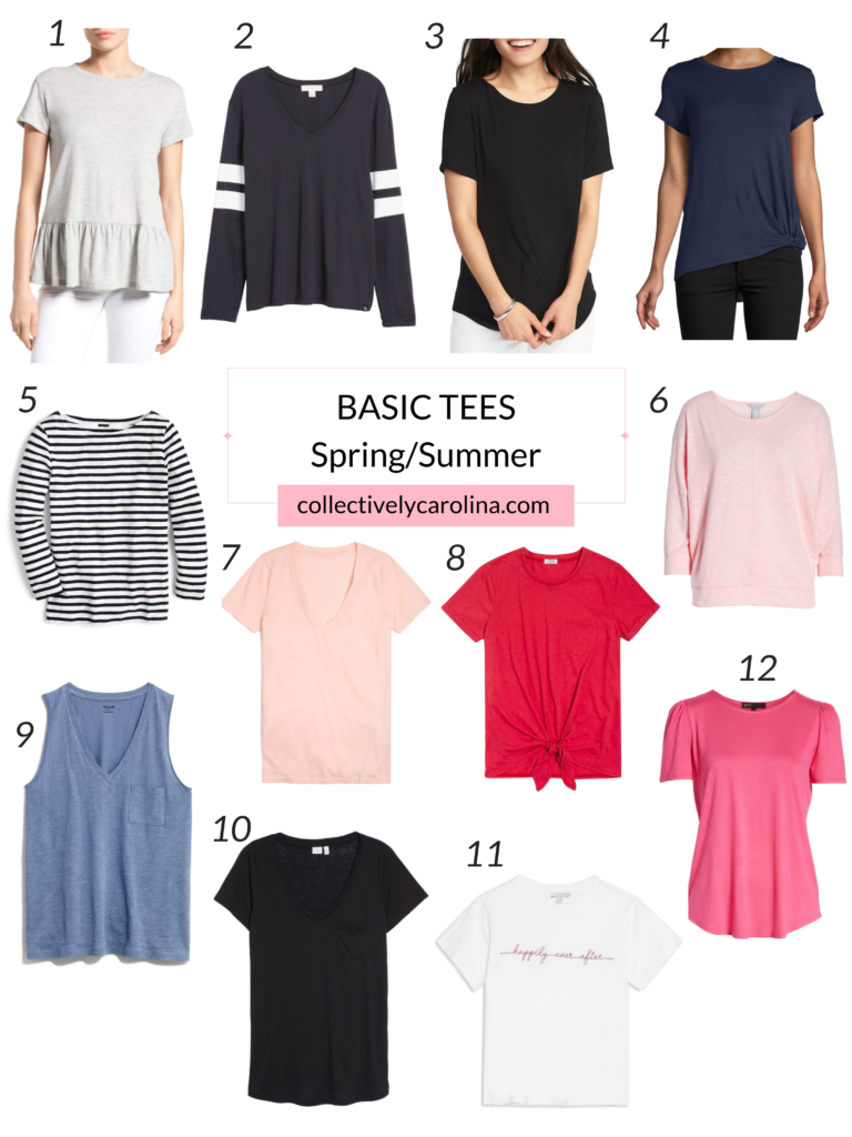 Basic Tees for Spring & Summer - Margaret Chase Orr